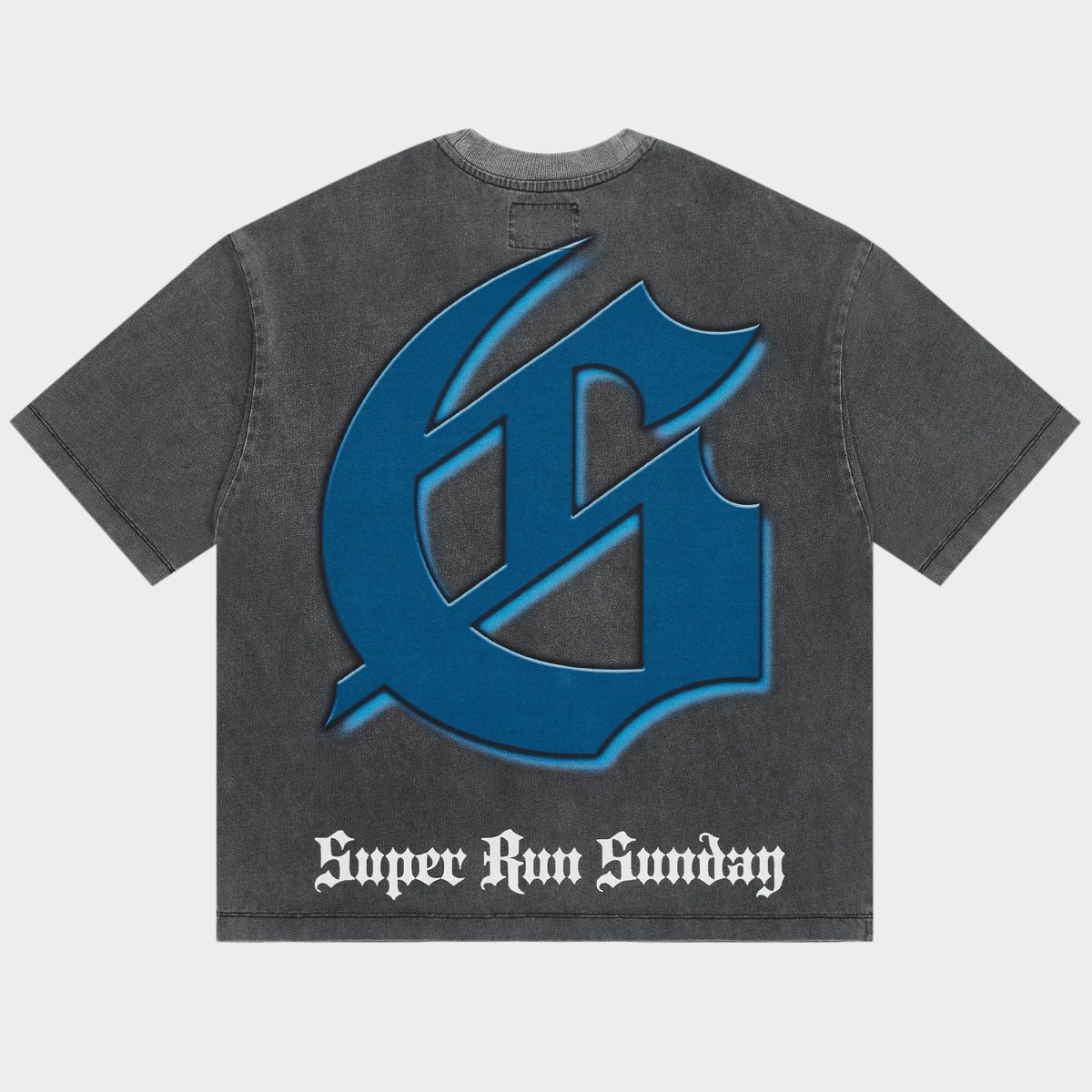 Godspeed Showroom Miami Superrun T-Shirt - Grey Wash – Fresh Society
